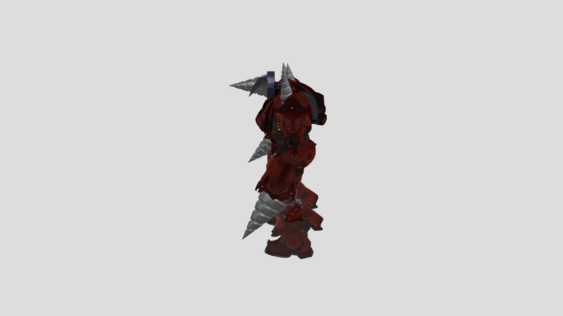 Titan_ Drillman - 3D model by rtas4943 [5602b41] - Sketchfab