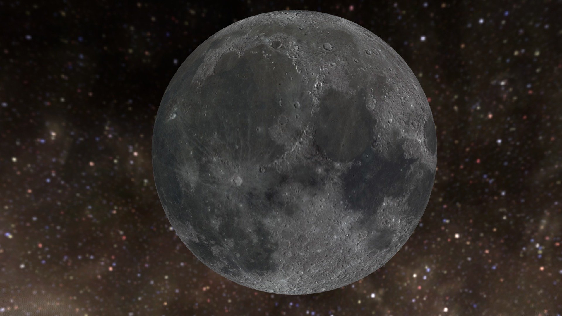 Our Moon - Download Free 3D model by Ignazio Pillitteri (@gnaz ...