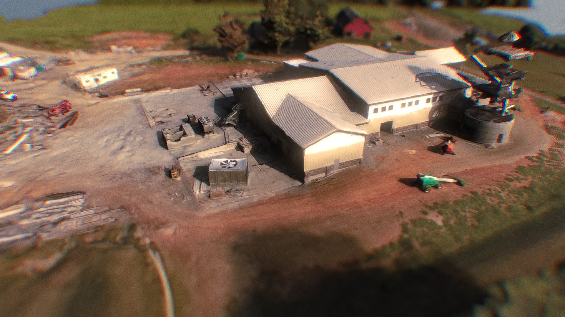 Farmhouse - 3D model by deancommins [5603ebe] - Sketchfab