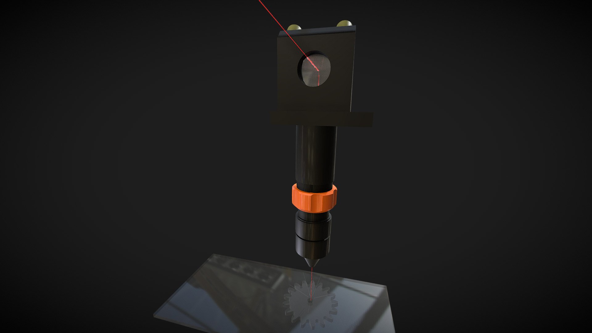 laserhead - 3D model by Designer-Maker.fr (@oclains) [560453a] - Sketchfab