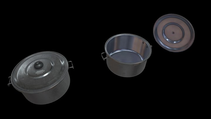 Pot 3D models - Sketchfab