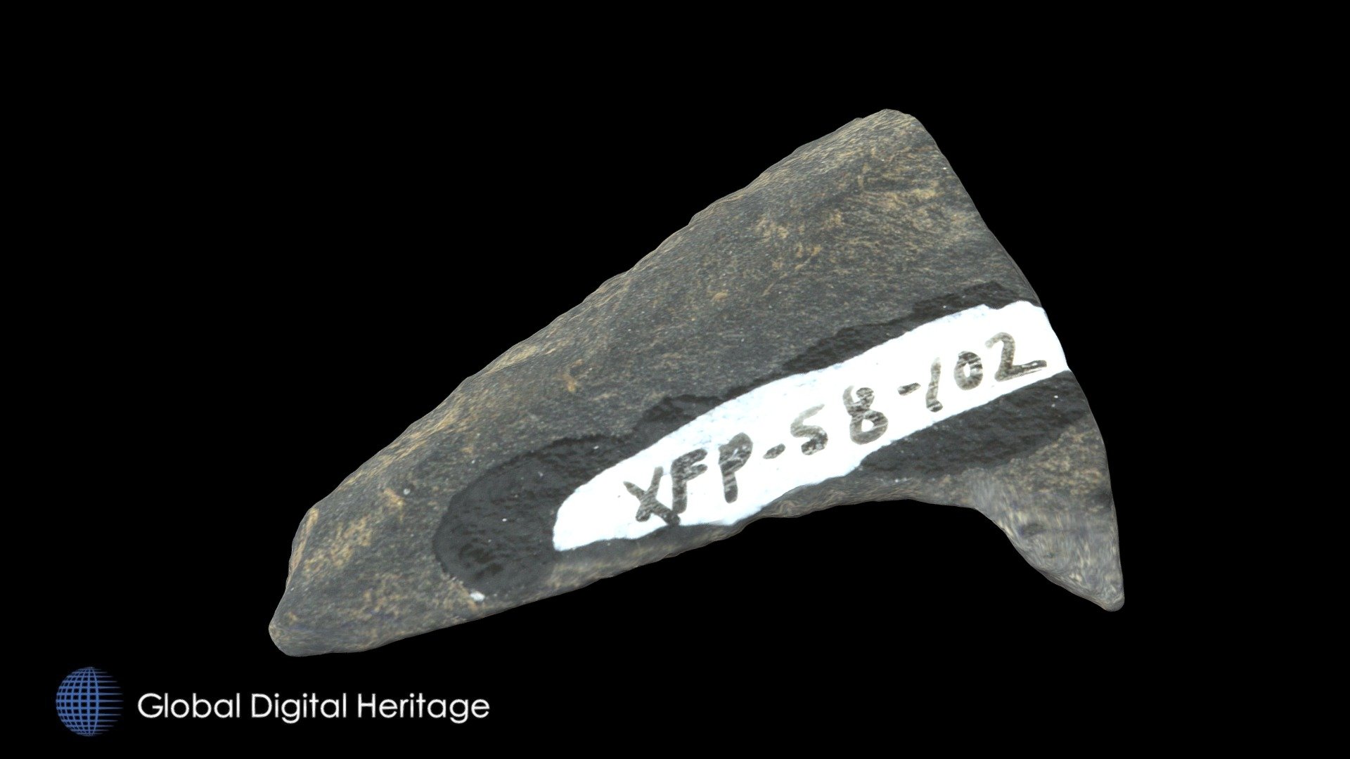 XPF-058 Unifacial Scraper, Sanak Island, Alaska - Download Free 3D ...