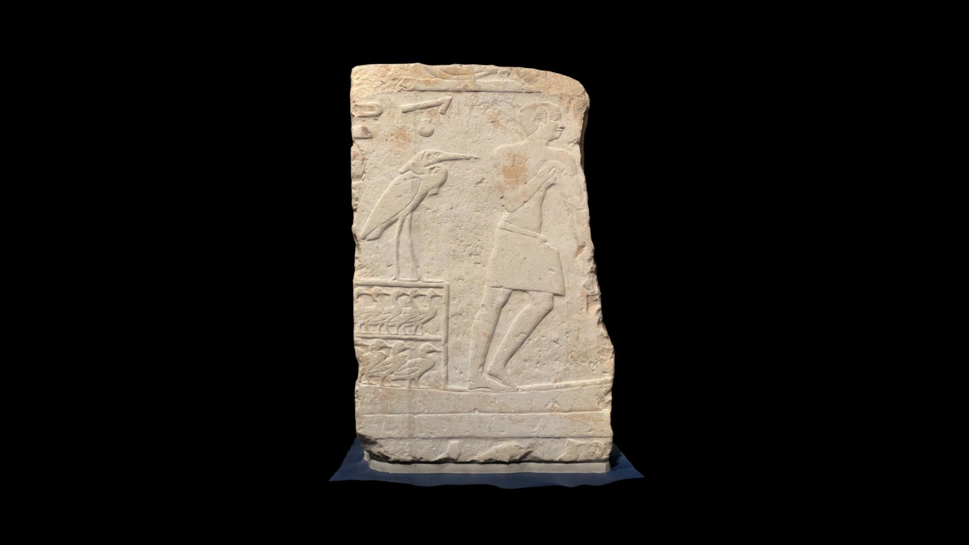 Relief from the tomb of Prince Kawab - Download Free 3D model by ...