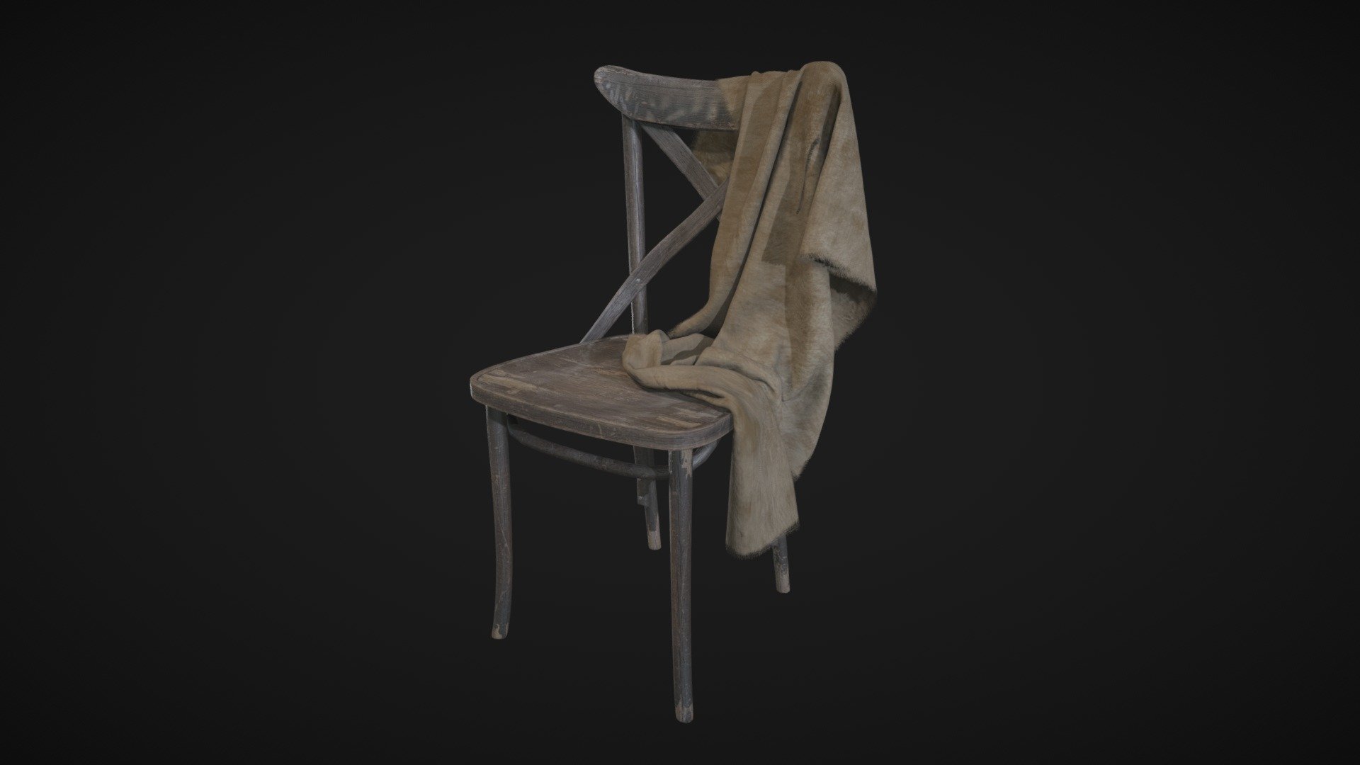 Old Chair - 3D model by Yana G (@yana.gengr) [5605b91] - Sketchfab