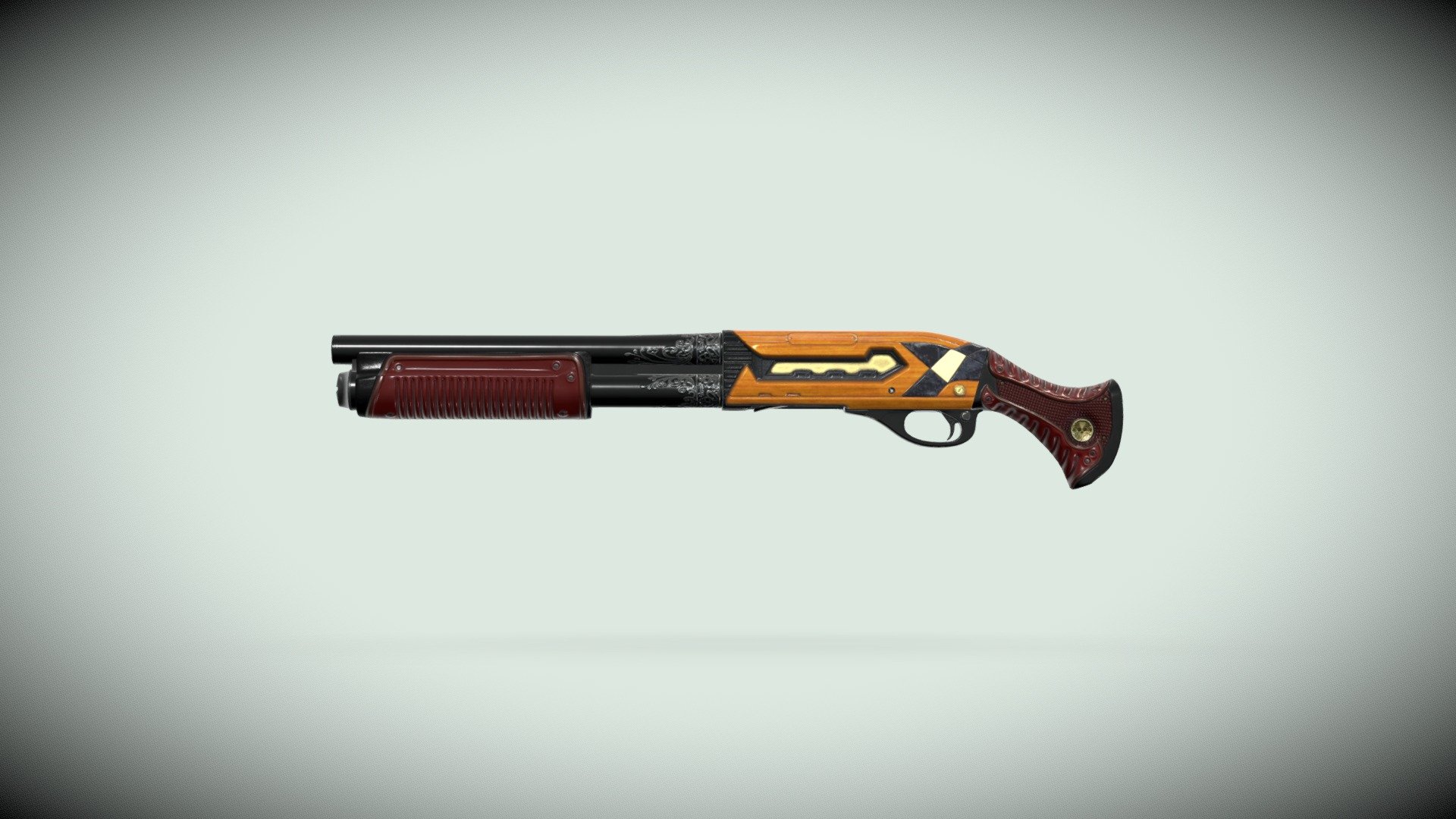 Sawed-Off | Patchwork - 3D model by 0xFury [5606ad9] - Sketchfab