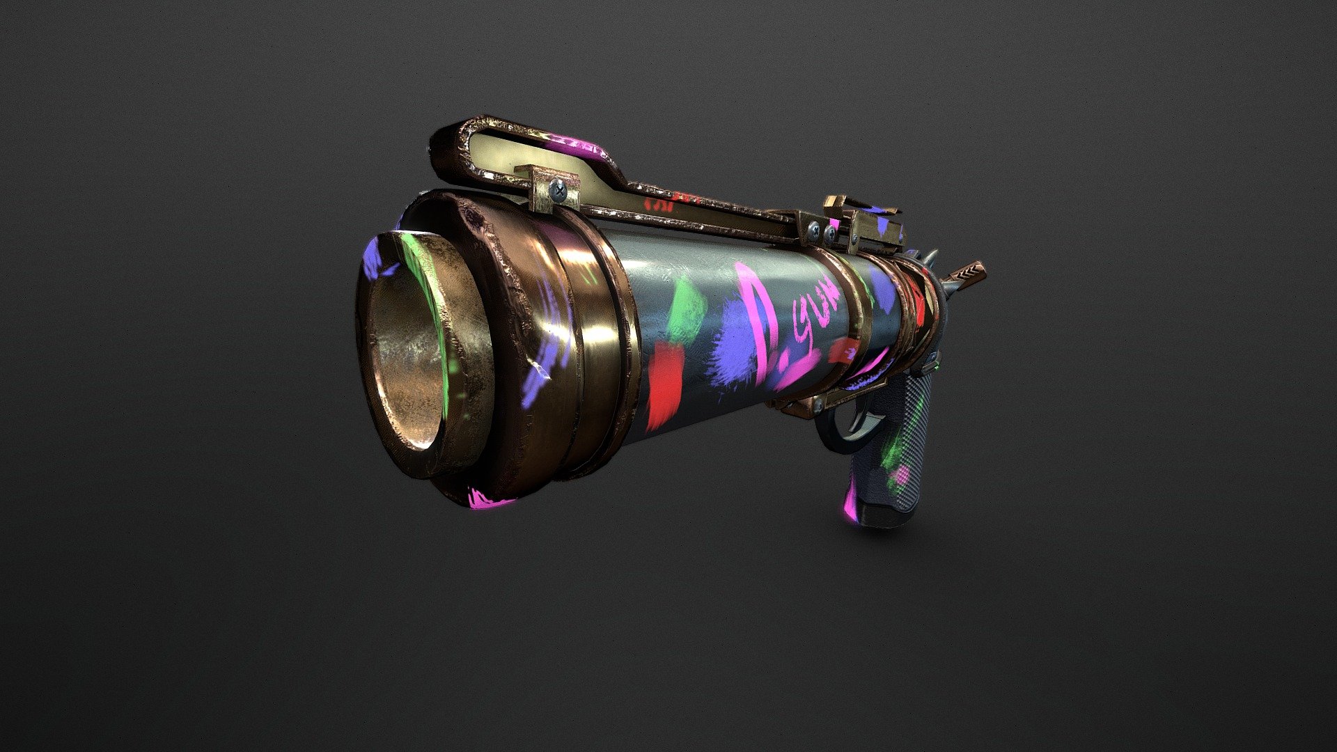 Jinx Weapon_Gun - Download Free 3D model by D.won (@daegoe) [5607678 ...