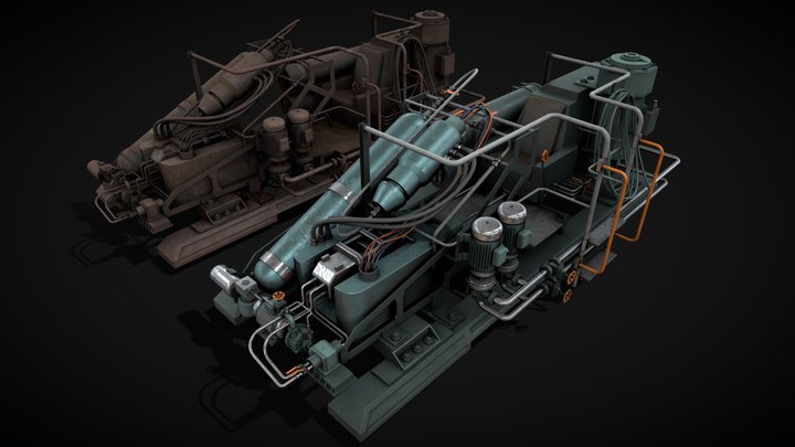Compressor 3D models - Sketchfab