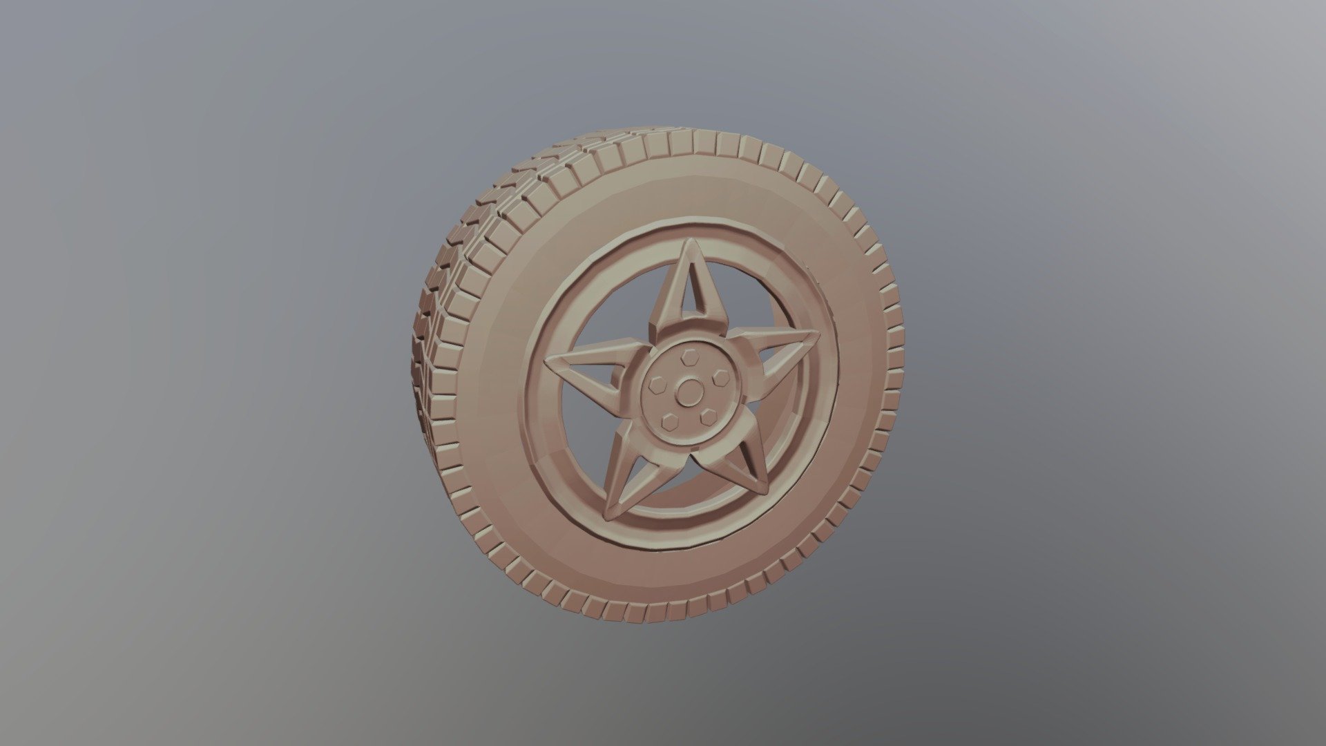 Slightly Odd Wheel - 3D model by Chloe.M [560b334] - Sketchfab