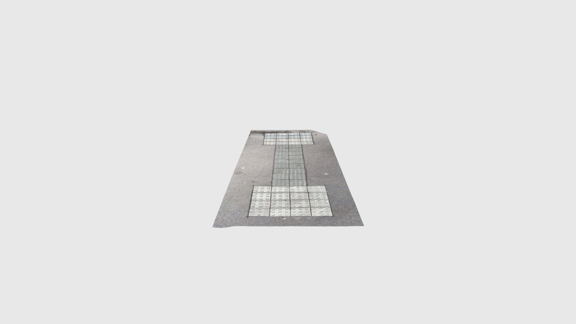 Tactile markings on a ground surface - Buy Royalty Free 3D model by ...