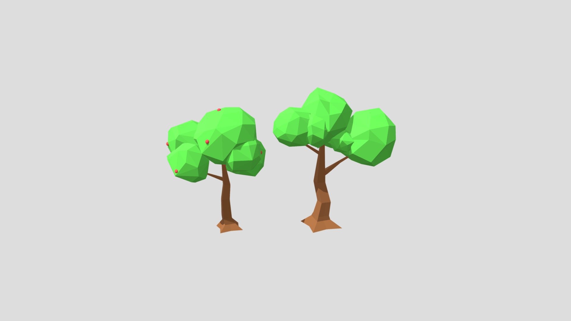 Low Poly Trees - 3D model by ROCOXO [560f33e] - Sketchfab