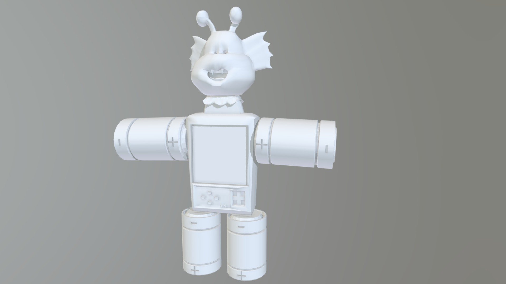 Game Battery Creature - Exquisite Corpse Project - Download Free 3D ...