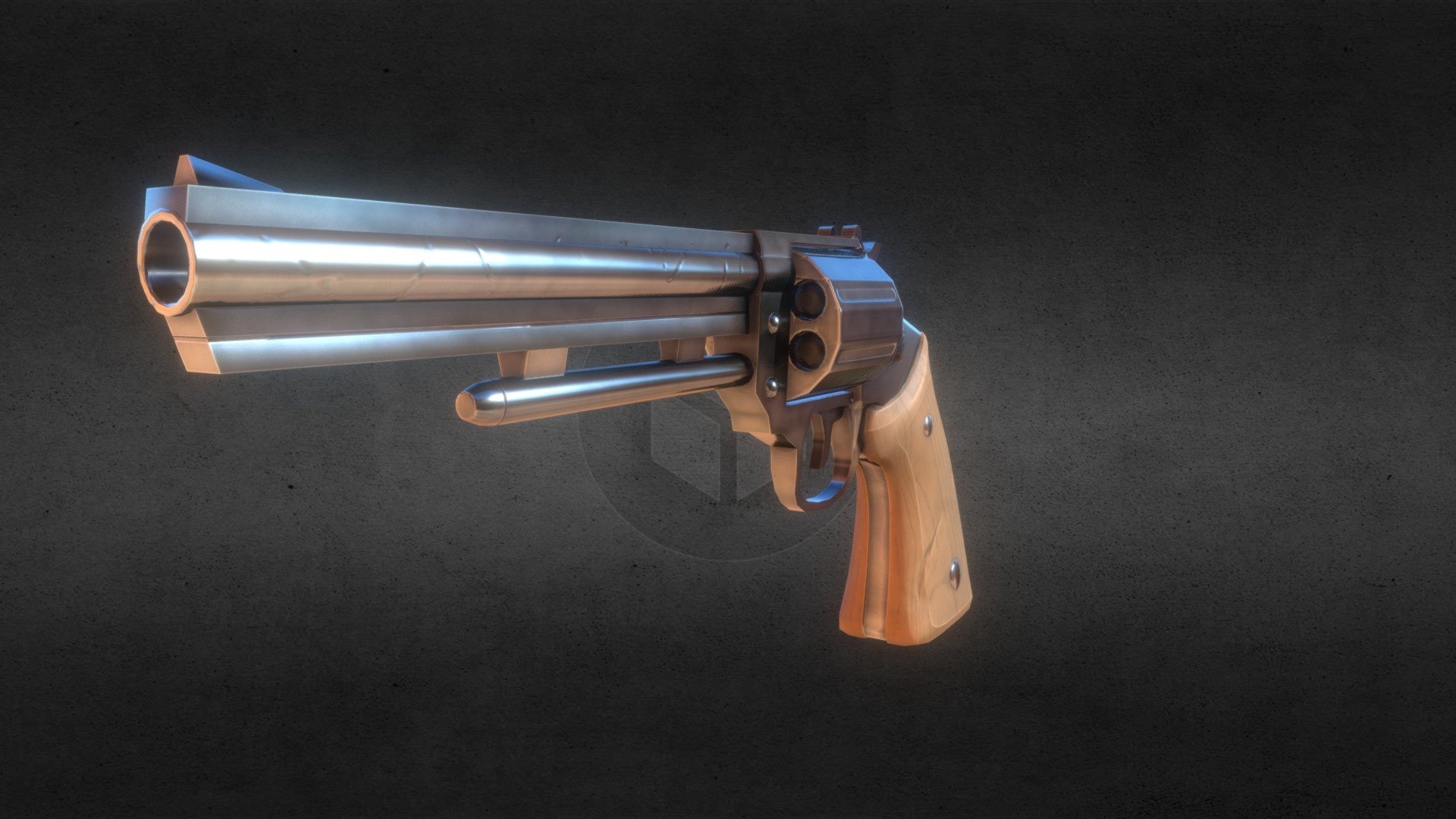 Revolver - 3D model by Hene [5613156] - Sketchfab