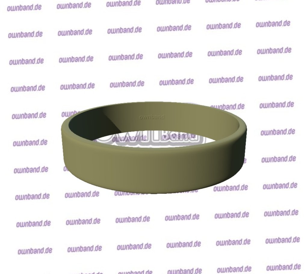 ownband Colorband / Leerband -> camouflagegruen - 3D model by ownband ...