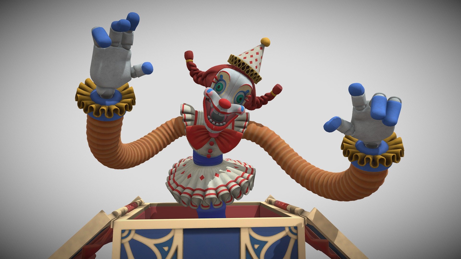 FNaF HW 2 Jackie - Download Free 3D model by TRexGamer360 [561657b] - Sketchfab