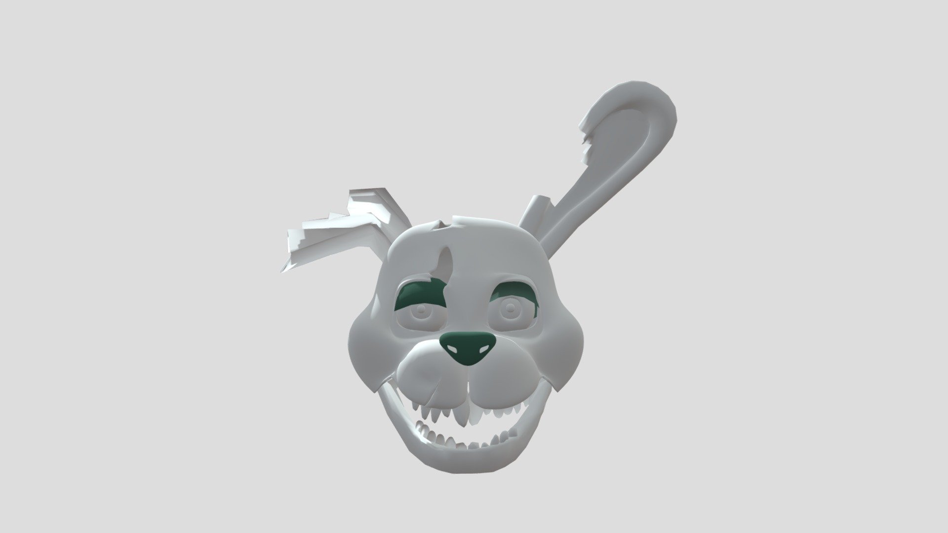 FNAF THE BEGINING OF ALL SpringBonnie Mask - 3D model by ...