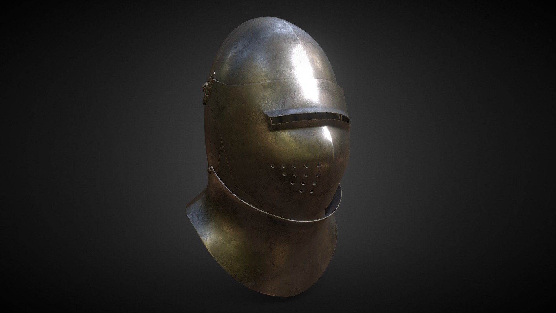 Great Bascinet - 3D model by hundsgugel [56184a8] - Sketchfab