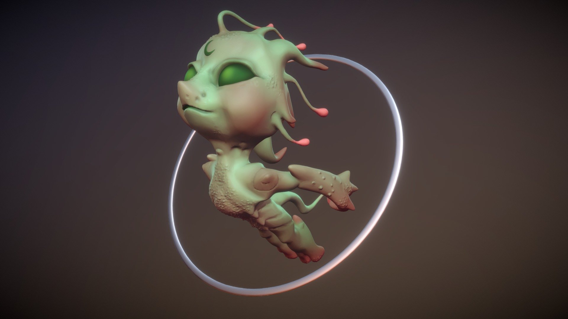 Sculpting Challenge - Creature Entry - 3D model by Farrukh [561913c] - Sketchfab