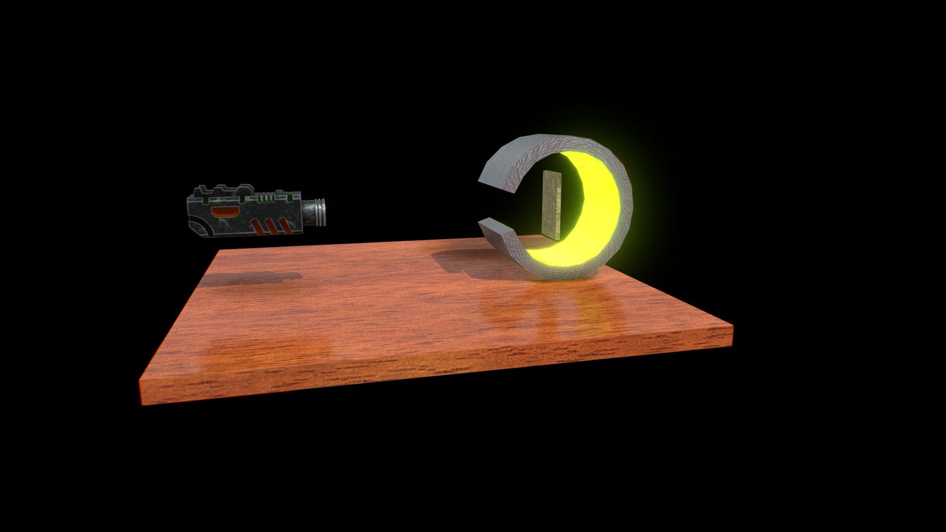 Rutherford Geiger- Marsden Experiment - Buy Royalty Free 3D model by ...