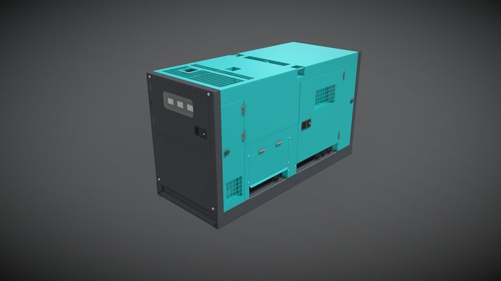 Diesel-generator 3D models - Sketchfab