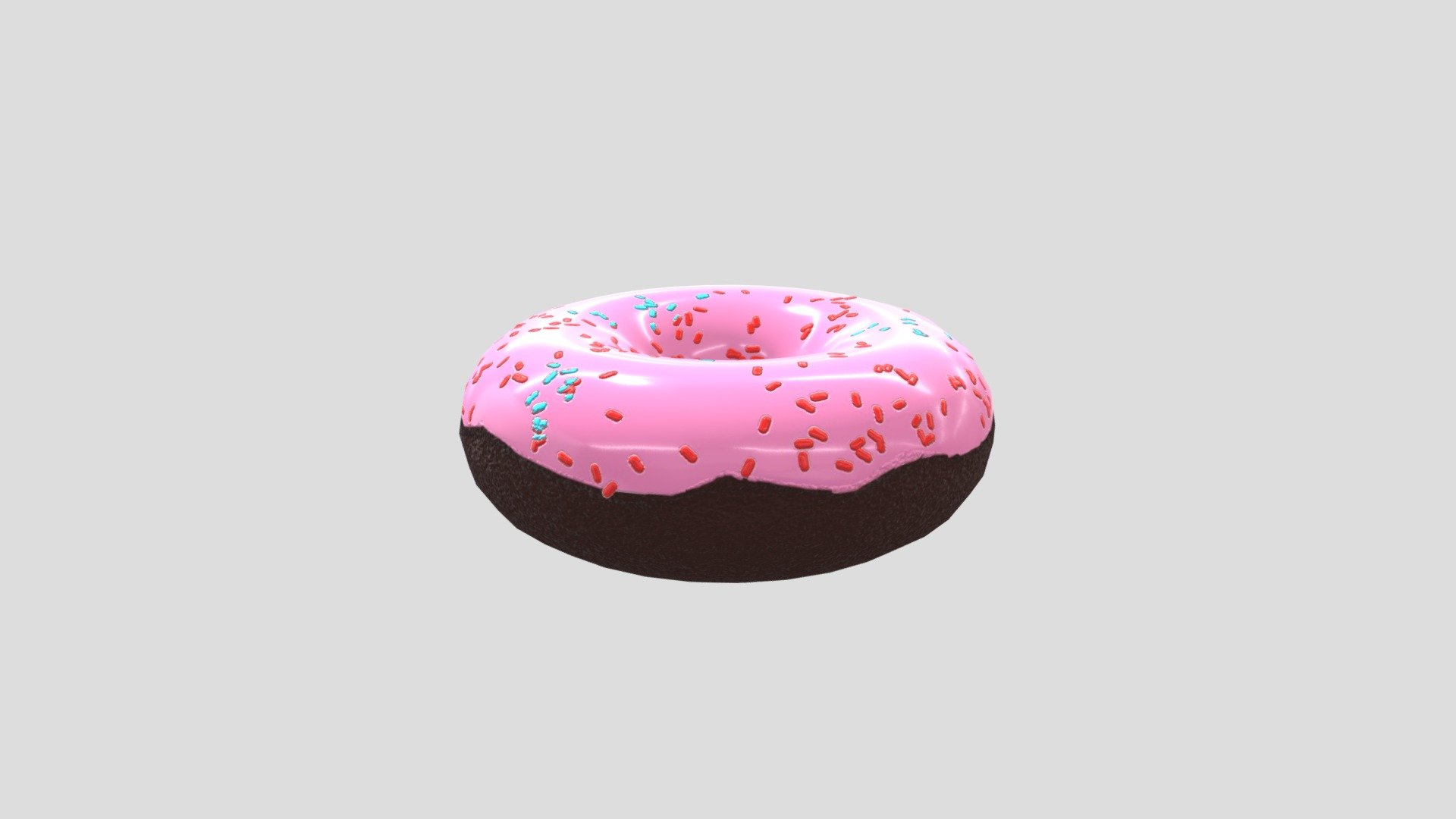 Doughnut - 3D model by fr1eza! (@m4xw1n3y) [561b858] - Sketchfab