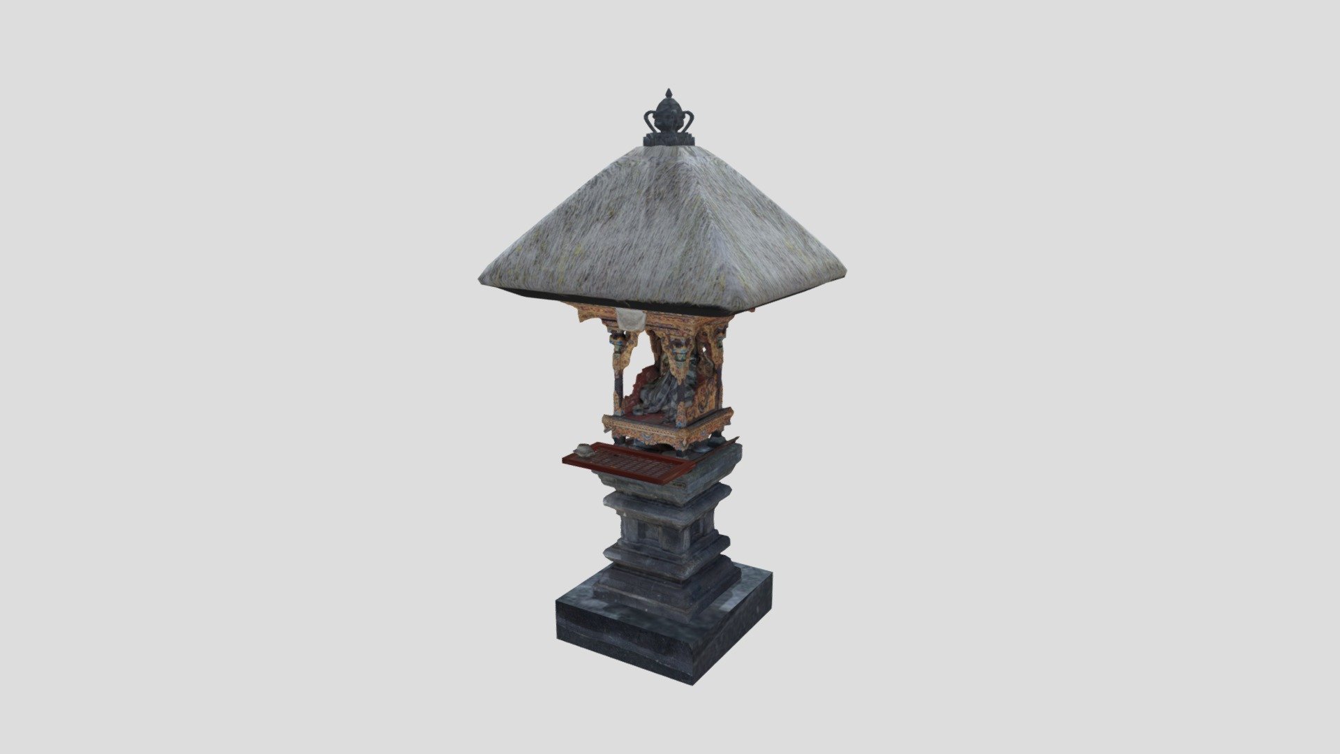Pelinggih Ratu Pengurah Agung - Download Free 3D model by thlightoon ...