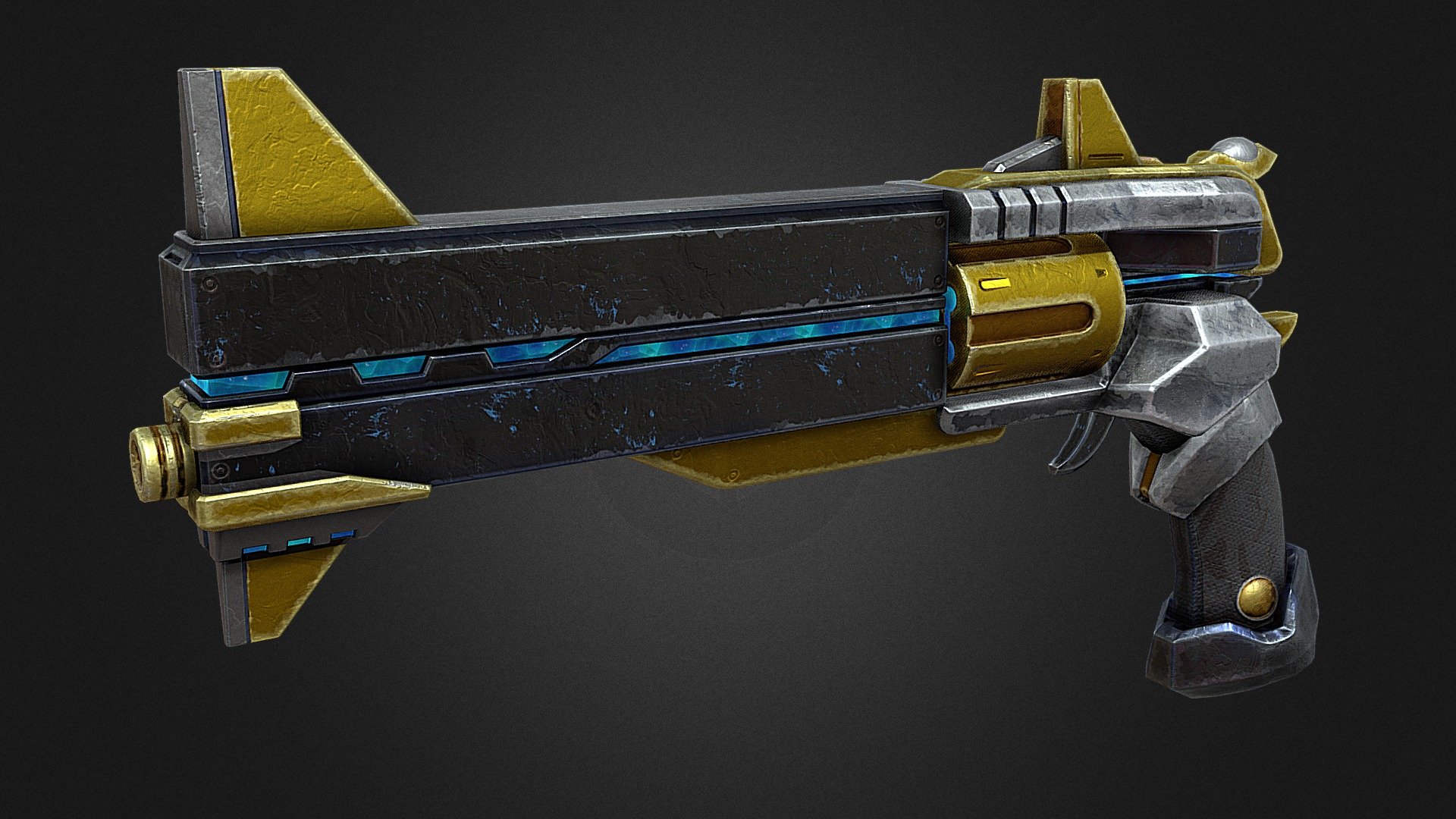 Askets HandCannon - Manticore - 3D model by Mrfido [56228ce] - Sketchfab