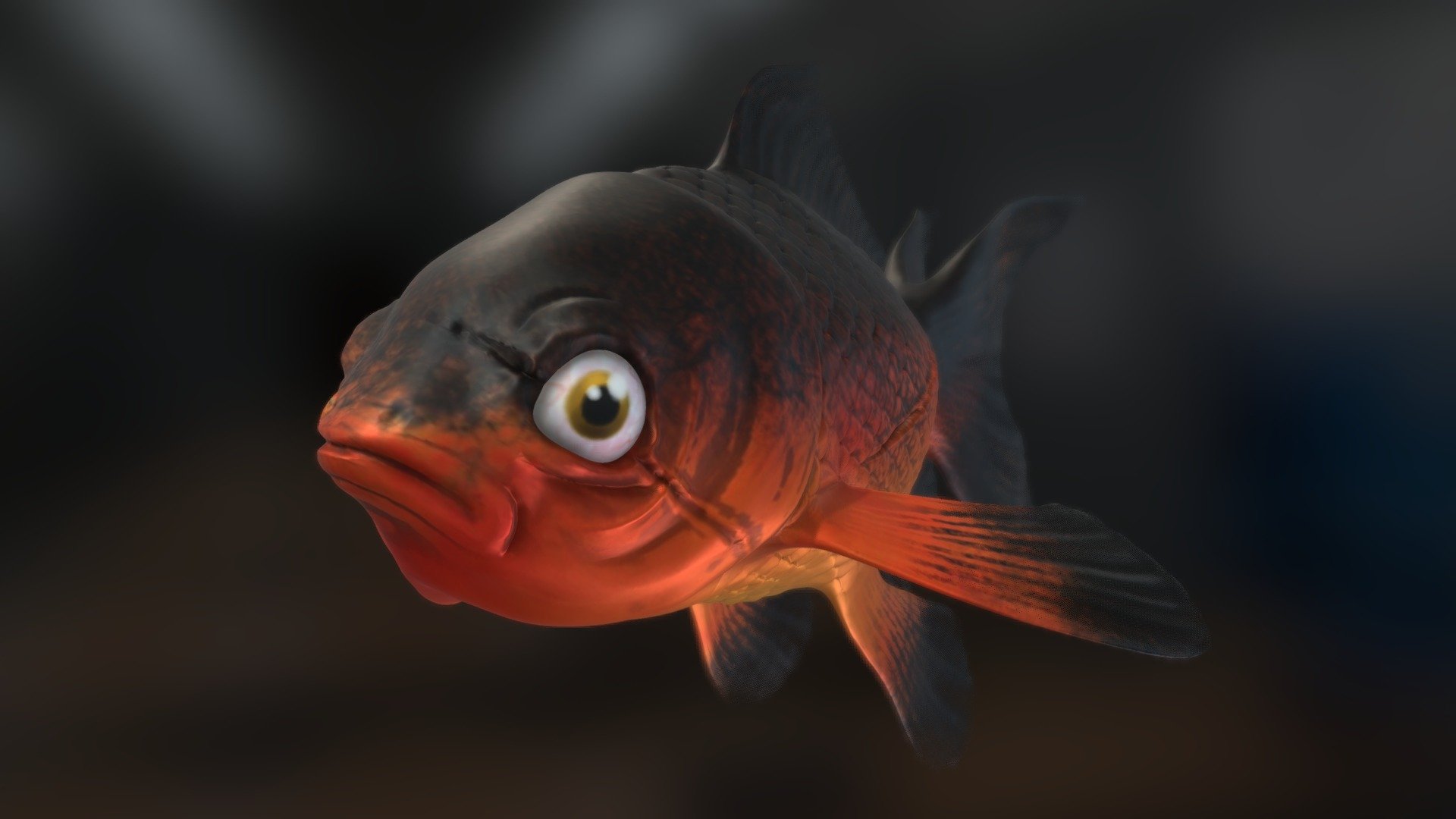 Rebel Fish - 3D model by alanjack [56244b8] - Sketchfab