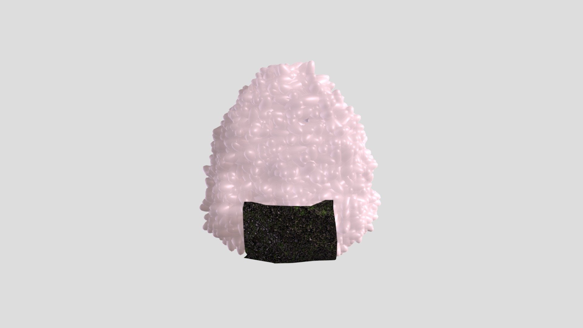 Onigiri - Download Free 3D model by Rusty-exe (@dustyrusty) [56246e0 ...