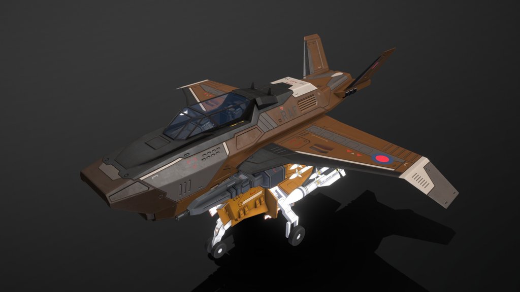 Scifi Jet Fighters - A 3D model collection by MSGDI - Sketchfab