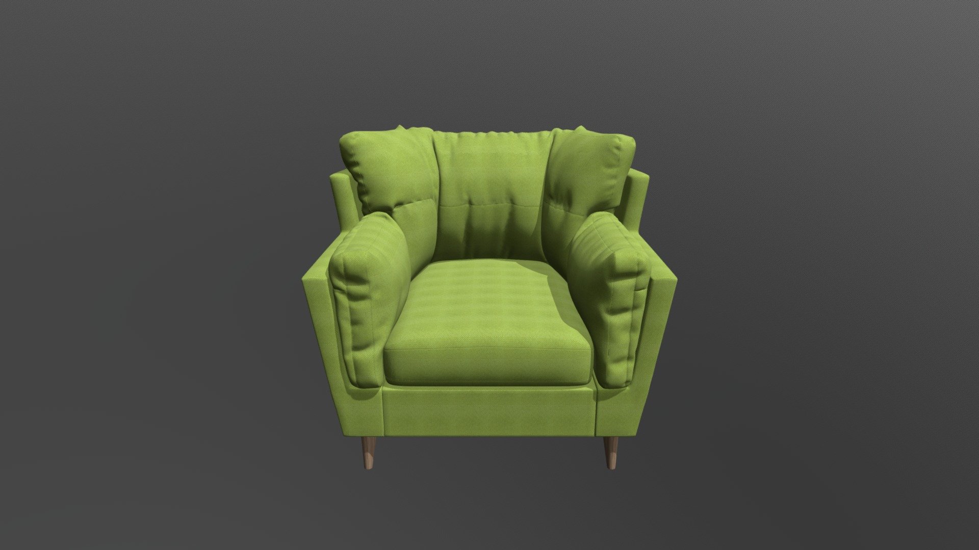 Hugge Chair - 3D model by Eugenia Shutenko (@simha.jane) [56268f7 ...