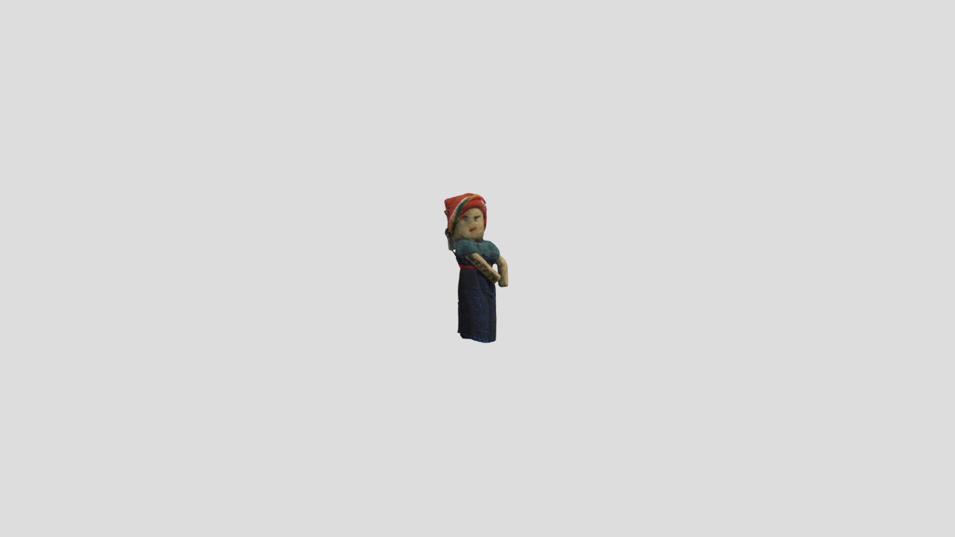 Guatemalan worry doll 3 - 3D model by Aberdeen City Libraries ...