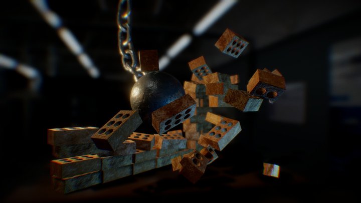 Wreckingball 3D models - Sketchfab