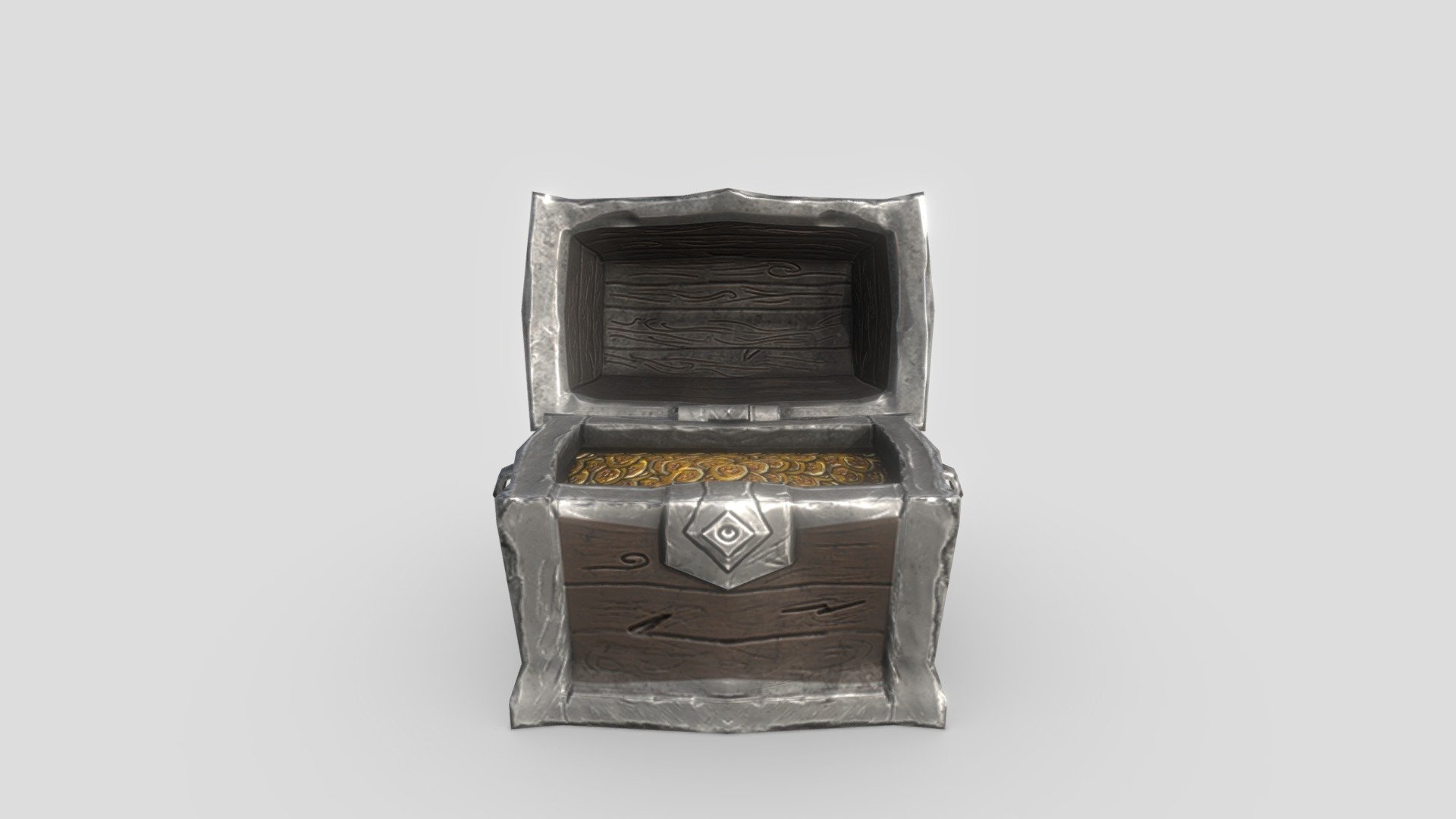 Stylized Chest LowPoly - 3D model by apolllo6 [5627c14] - Sketchfab