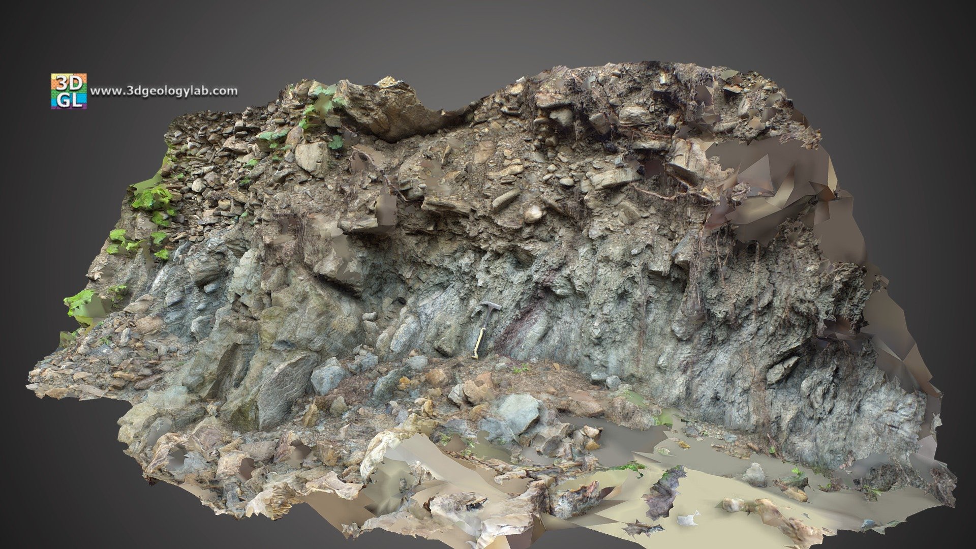 Outcrop (Nmt13) - 3D model by 3D Geology Laboratory (@3DGeologyLab ...