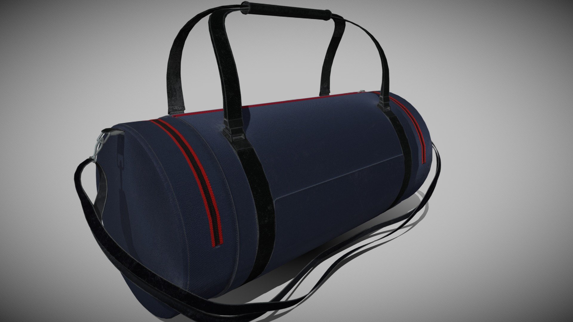 Sports bag - Download Free 3D model by GokouFG [5628078] - Sketchfab