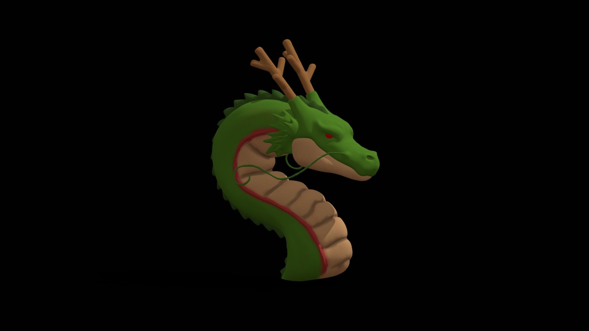 Shenlong (Primeiro projeto) - 3D model by DiegoLeffa [56294ba] - Sketchfab