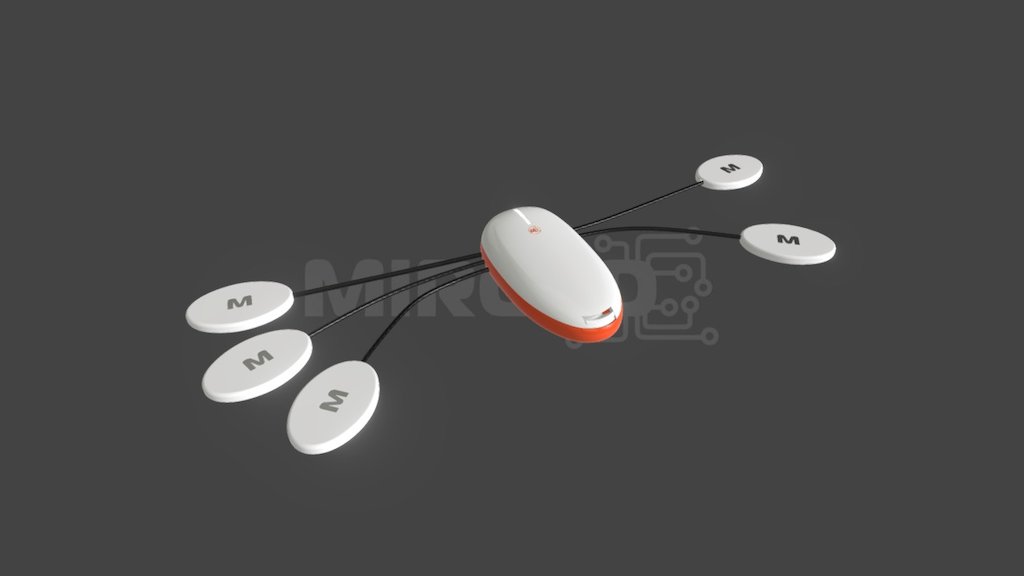 Spider ECG Patch - 3D model by Mircod [562b462] - Sketchfab