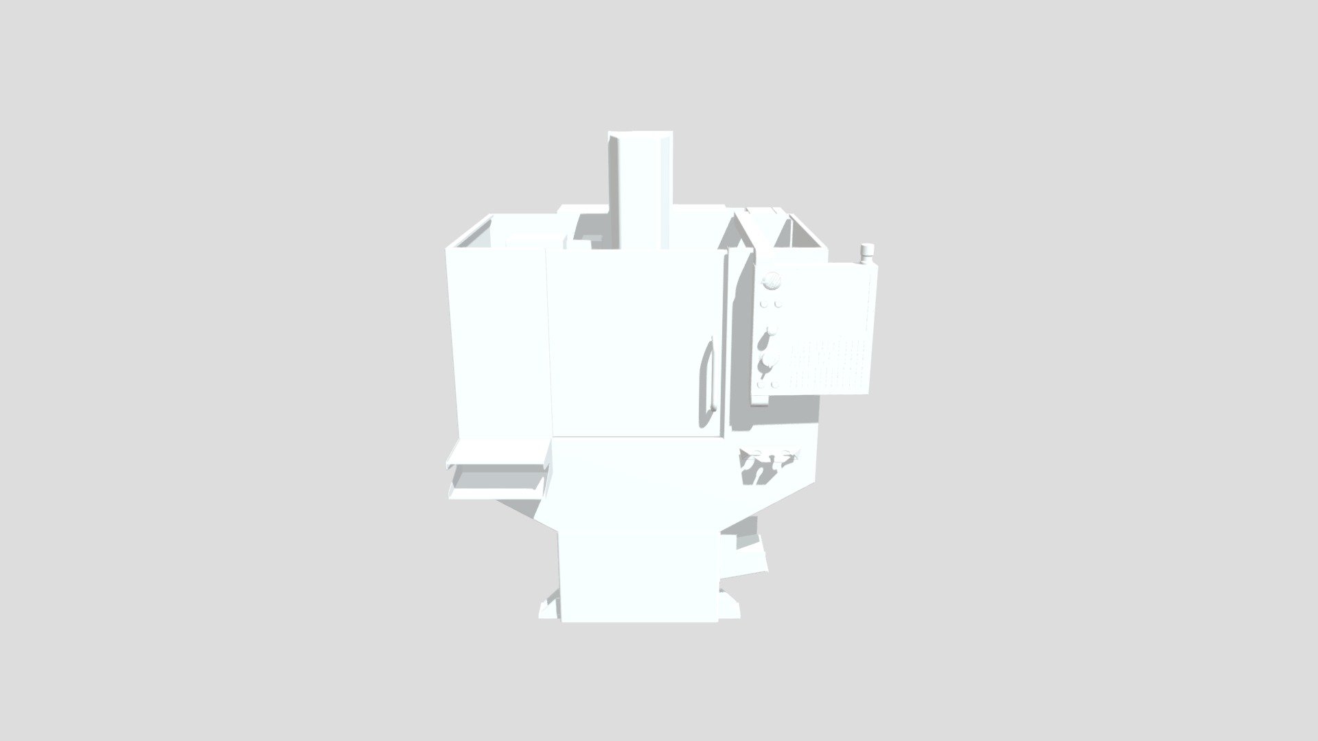 Mini- Mill- Haas V1 - 3D model by hielkebaron [562bd9b] - Sketchfab