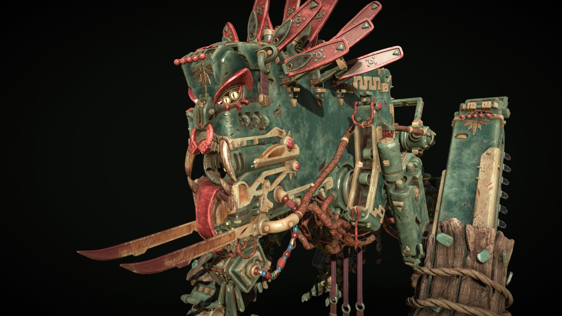 Ocelotl Texture - Download Free 3D model by JohnMesplay [562ca33 ...