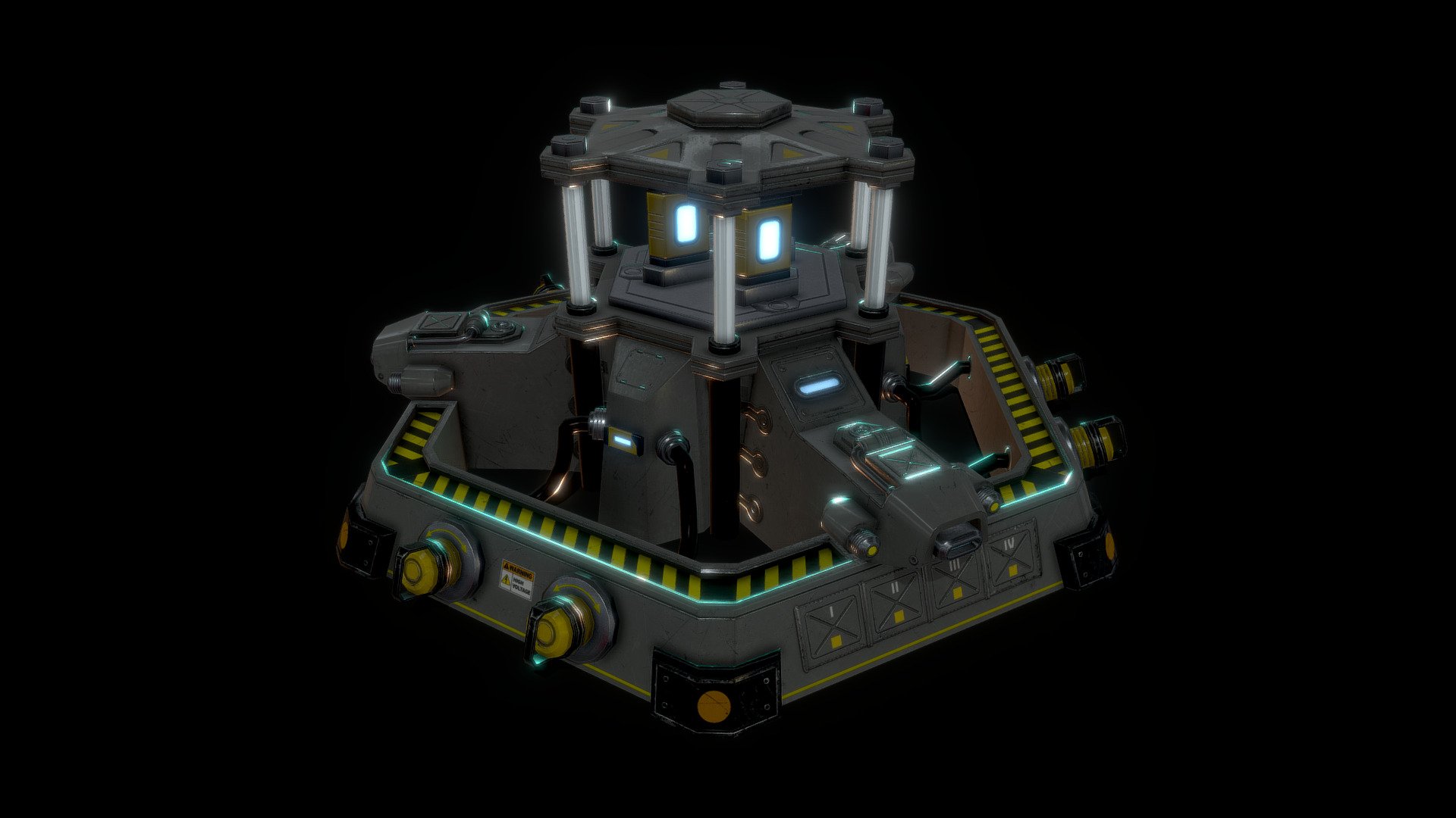 Reactor - 3D model by Alex_xBut [562dd76] - Sketchfab