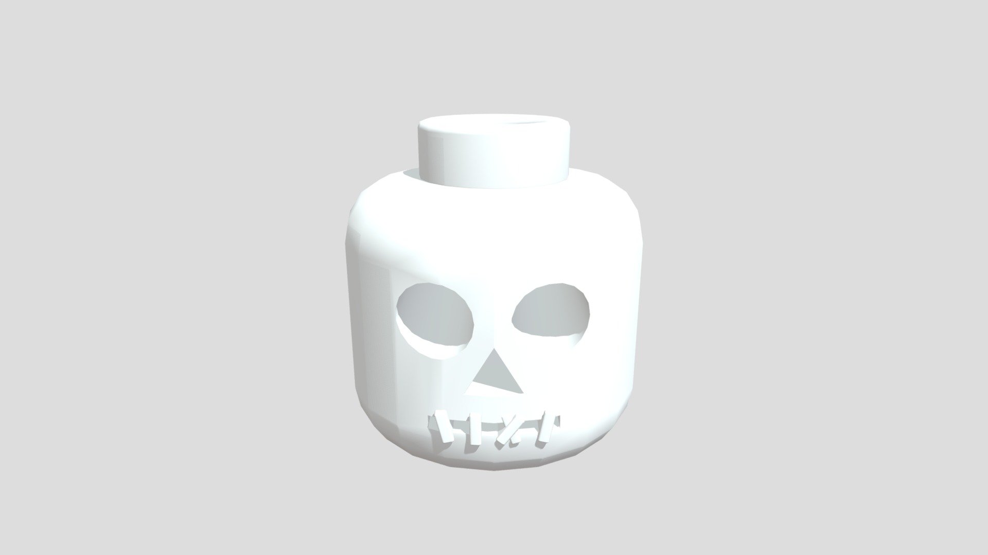 lego head - 3D model by happymiel123 [562e9a8] - Sketchfab