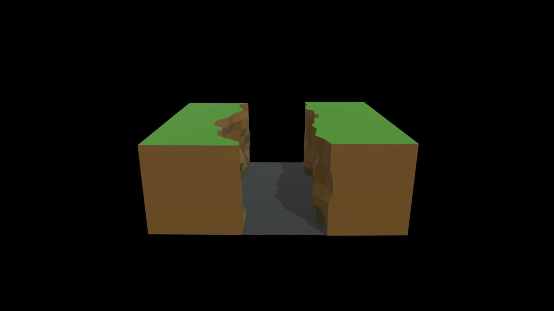 Very simple ravine - Download Free 3D model by Just.maaike [562eb21 ...