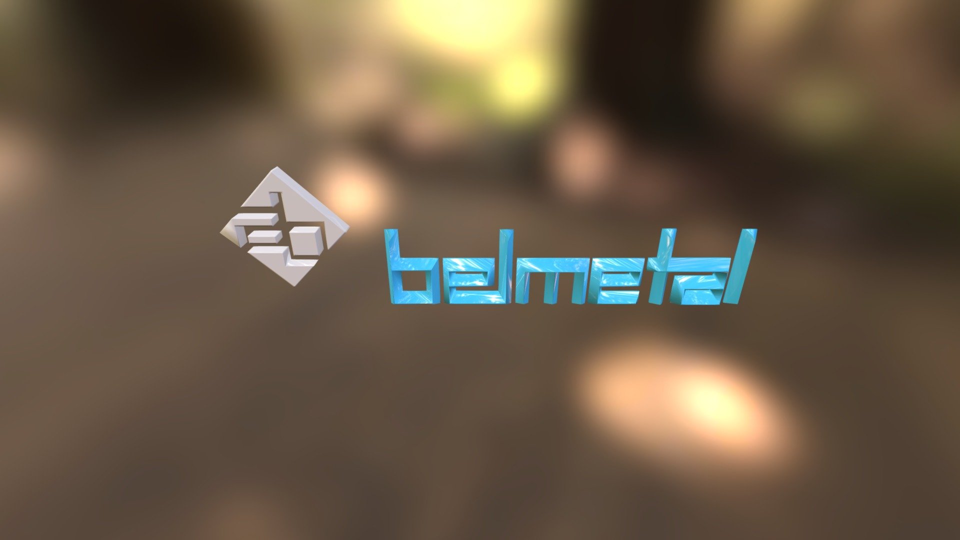 Belmetal - Logo 3D - 3D model by mattttiii [562eb88] - Sketchfab