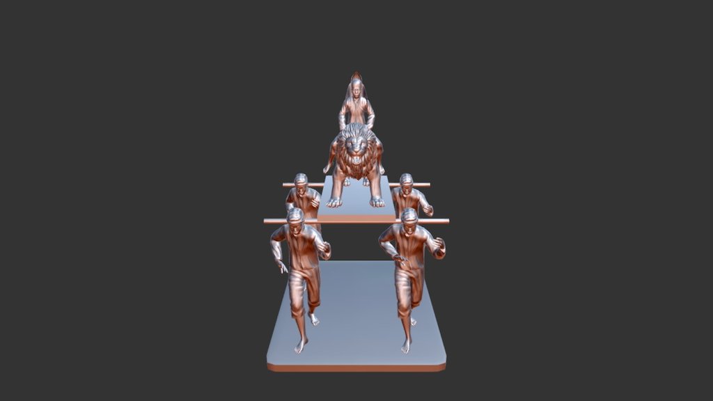 SISINGAAN - 3D model by ancolsculpter [562f39a] - Sketchfab