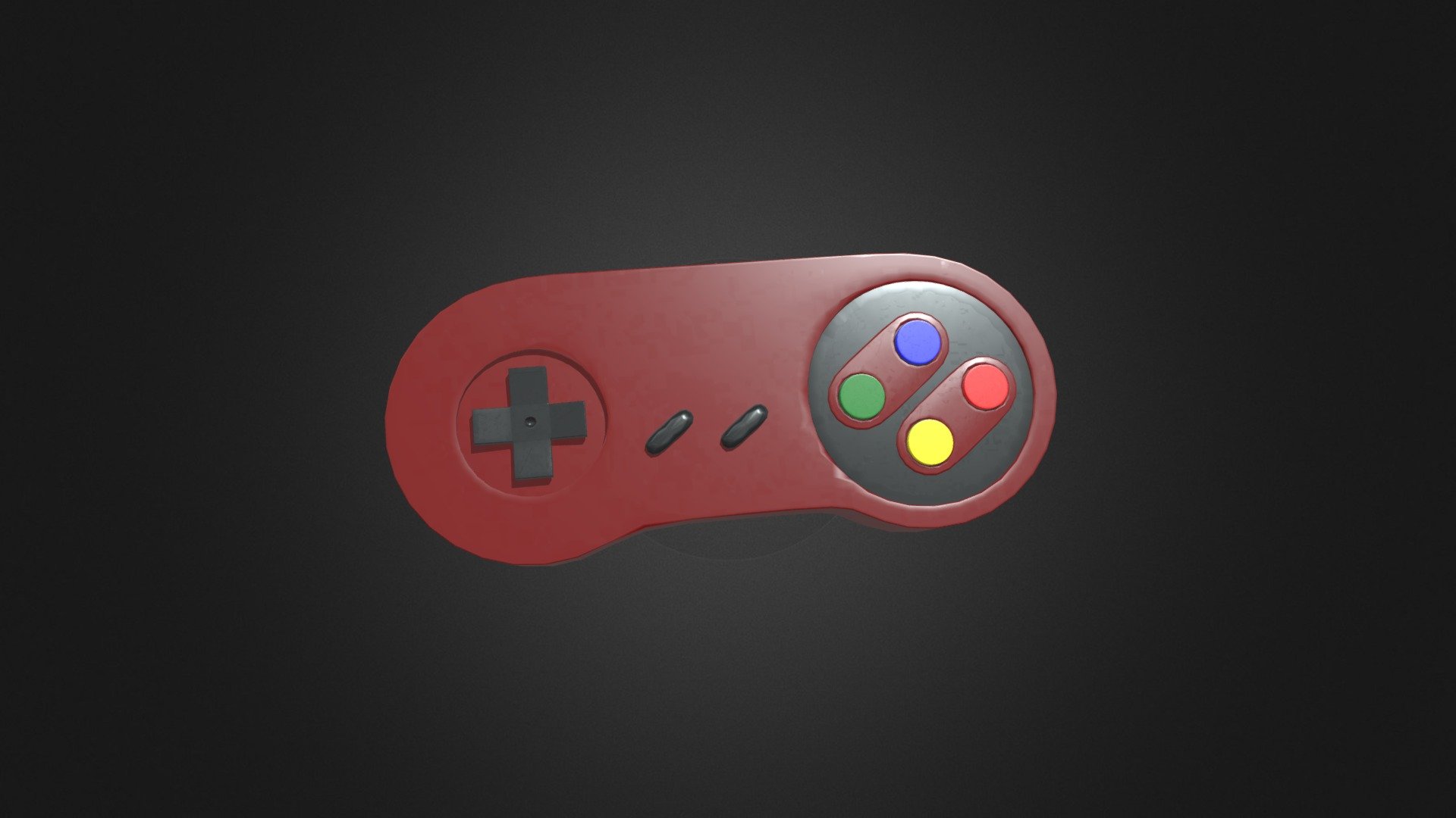 Game Controler - 3D model by Alian (@alianart) [562f7b6] - Sketchfab
