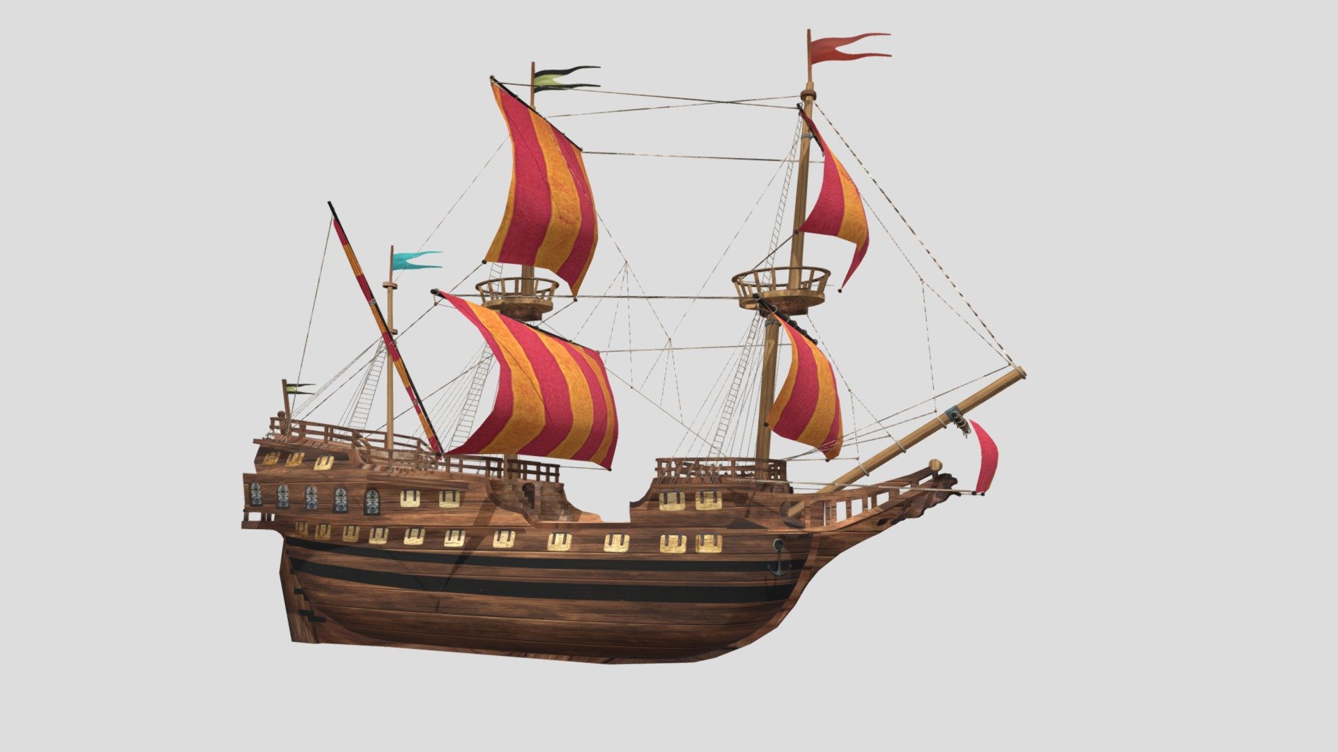 Ship LLL - Download Free 3D model by gogiart (@agt14032013) [5630e6a ...