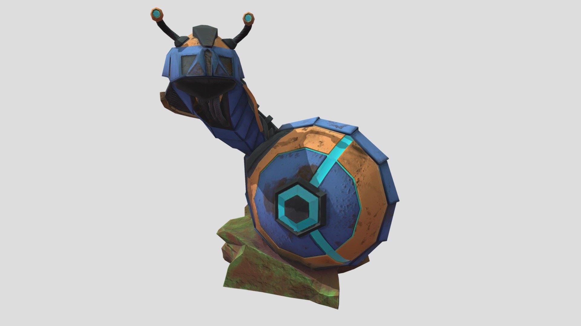 The Snail - Download Free 3D model by ngocngo.designer [5633494 ...