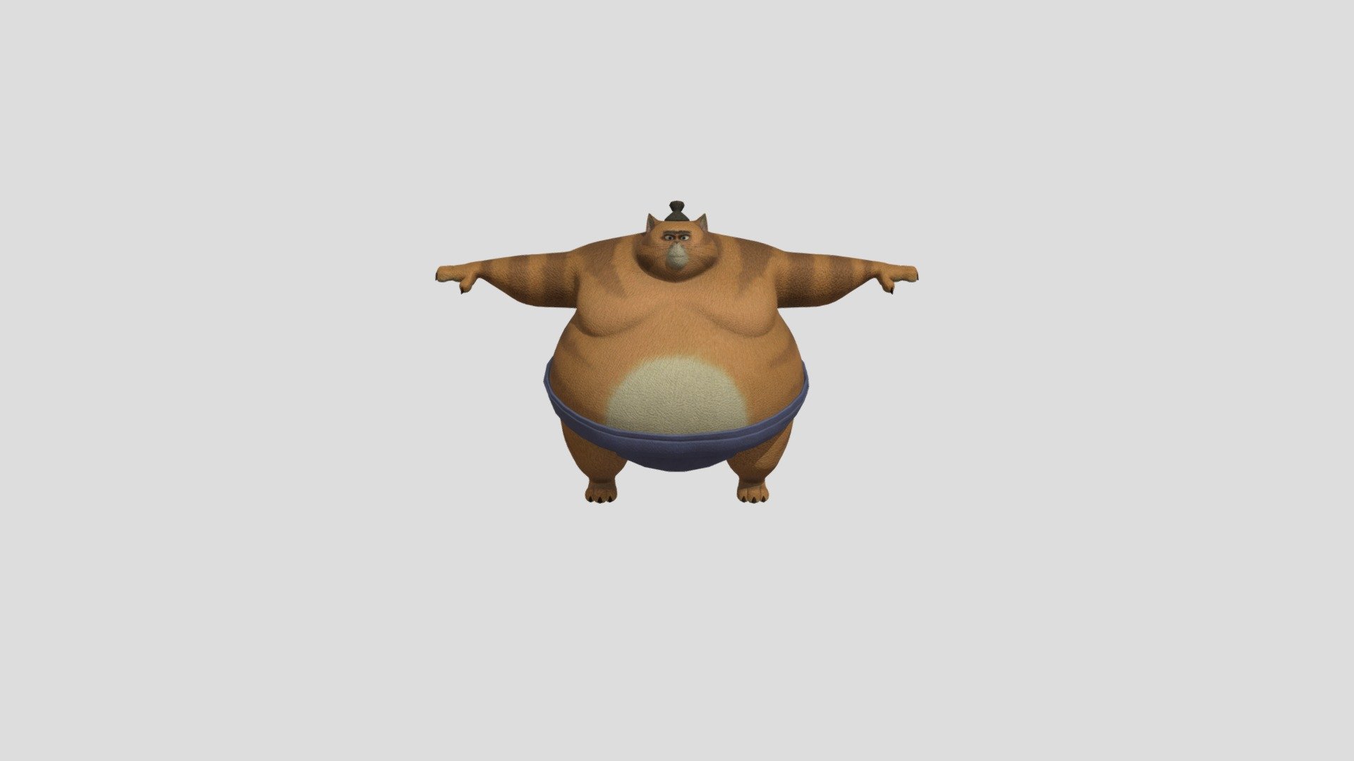 Sumo (Paws of Fury) - Download Free 3D model by Guilherme Navarro ...