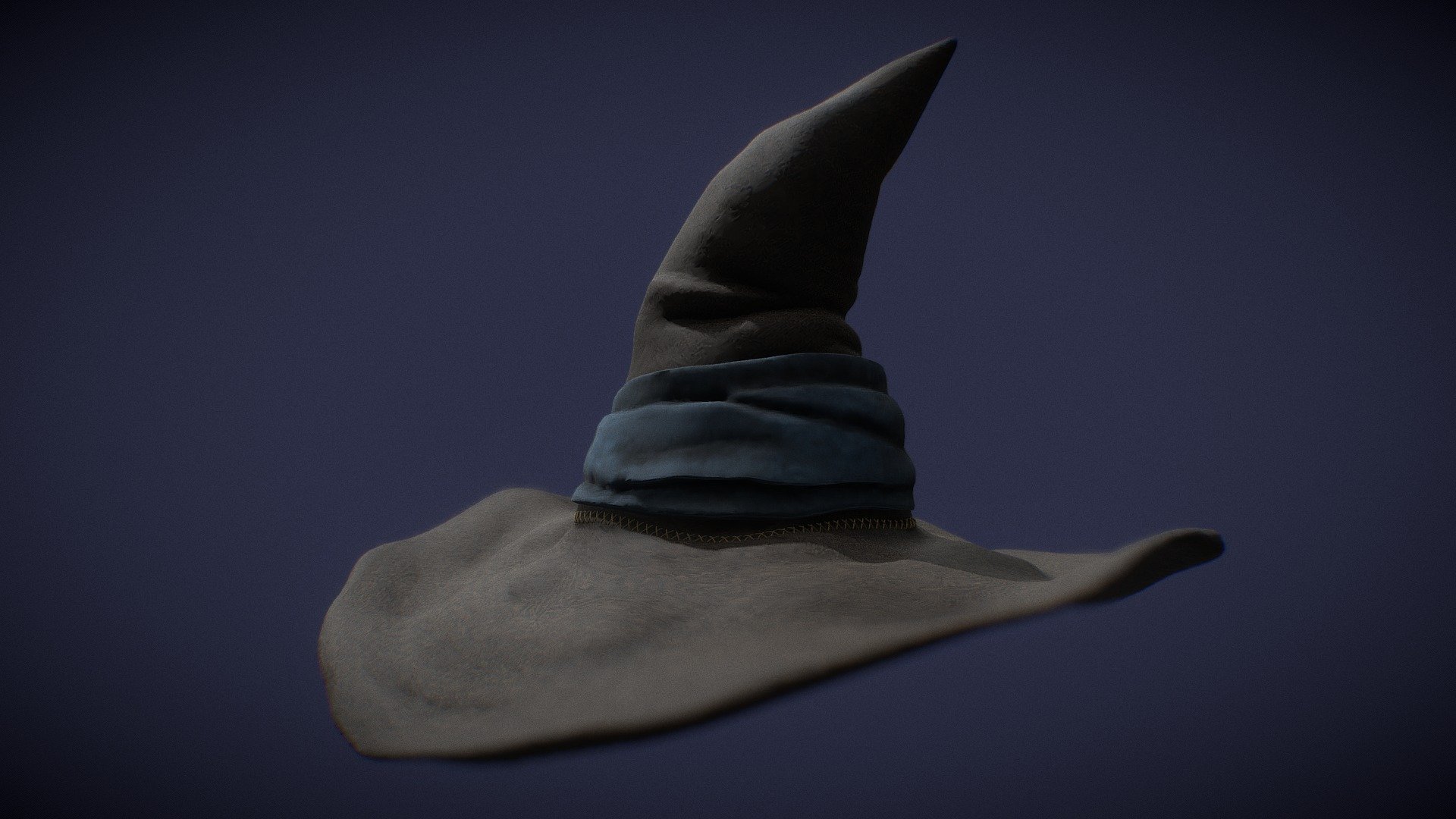 Wizard Hat - Buy Royalty Free 3D model by Tom Johnson (@Brigyon ...