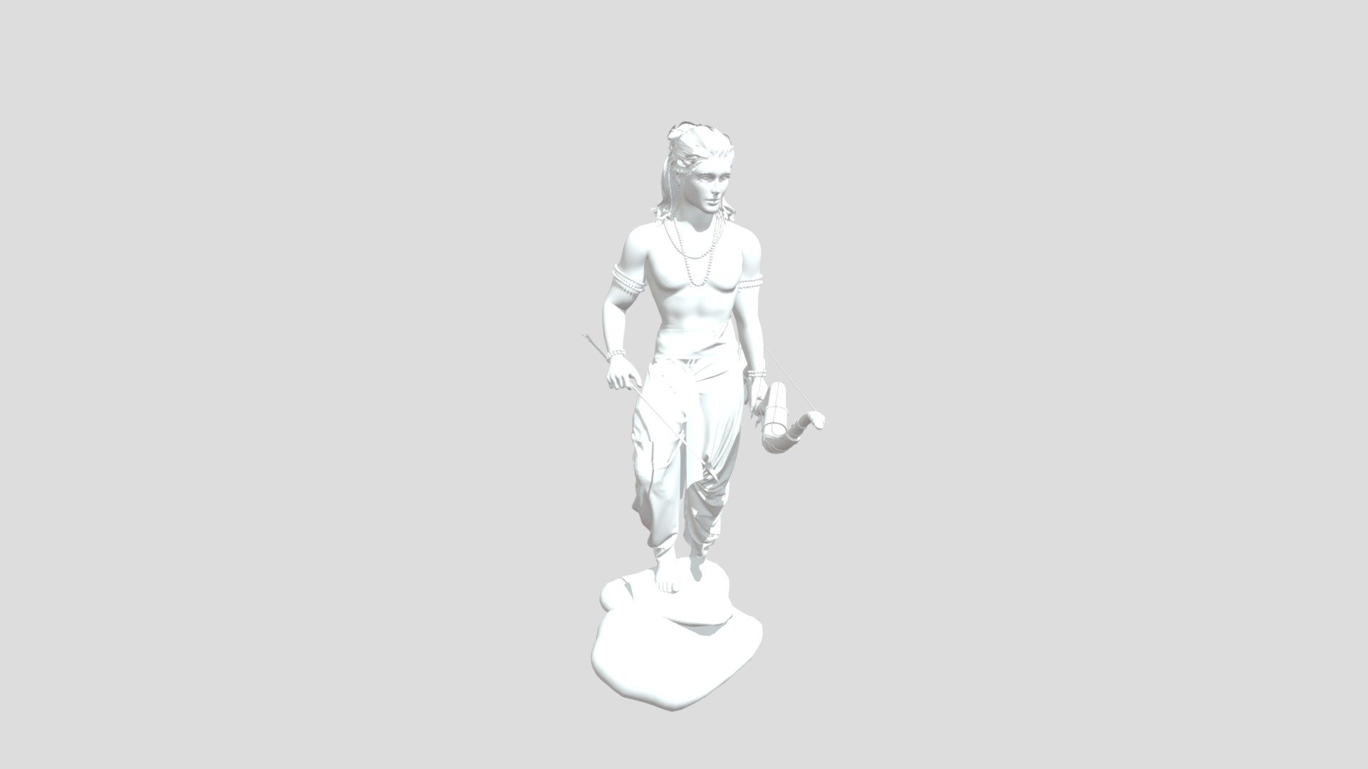 Ram ji 3d model - Download Free 3D model by krissyadavkr [5633dfb ...